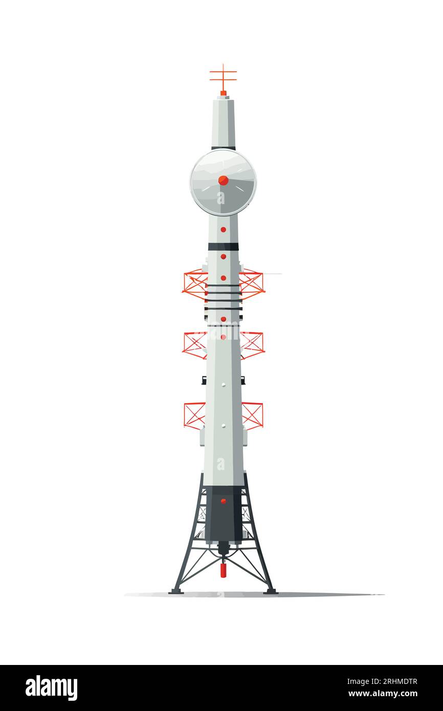 Cell tower antennas Cut Out Stock Images & Pictures - Alamy