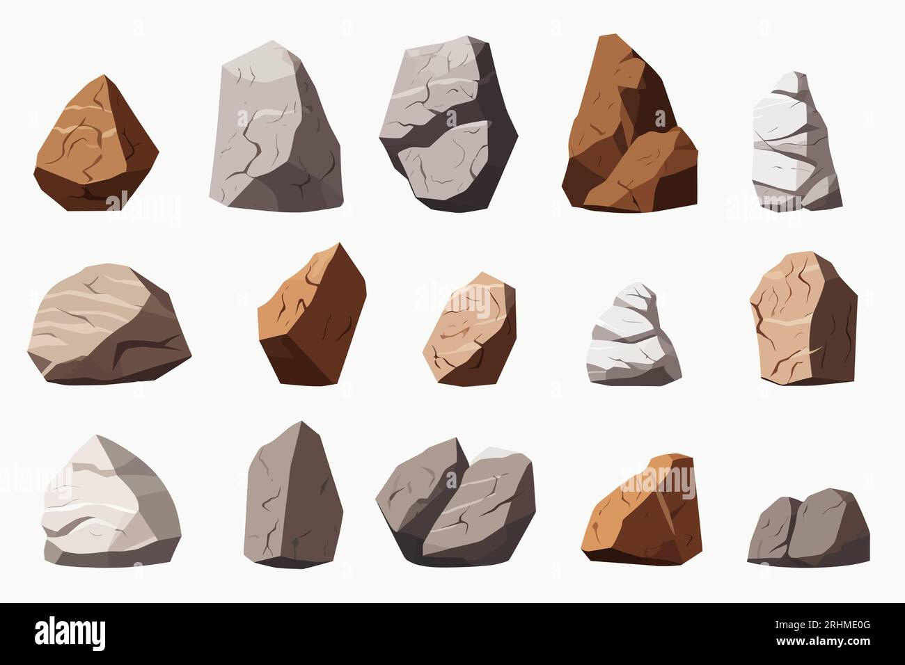 Heavy and solid stone wall Stock Vector Images - Alamy