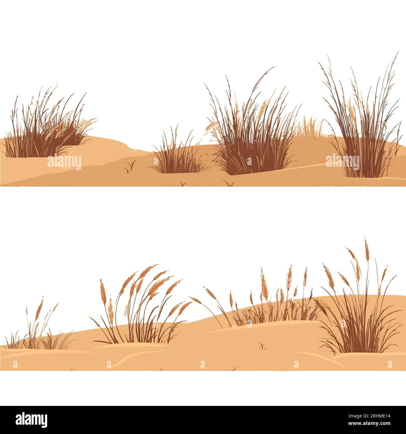 Plant land dry Stock Vector Images - Alamy