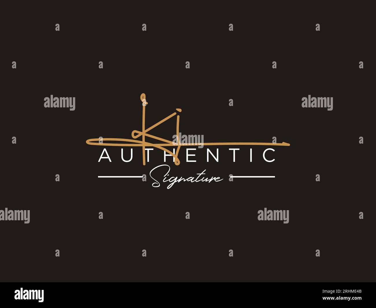 Ki clean logo Stock Vector Images - Alamy