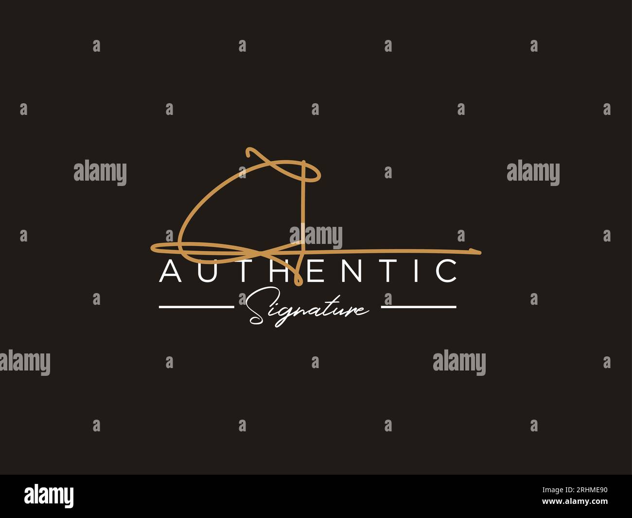 Cl signature Stock Vector Images - Alamy