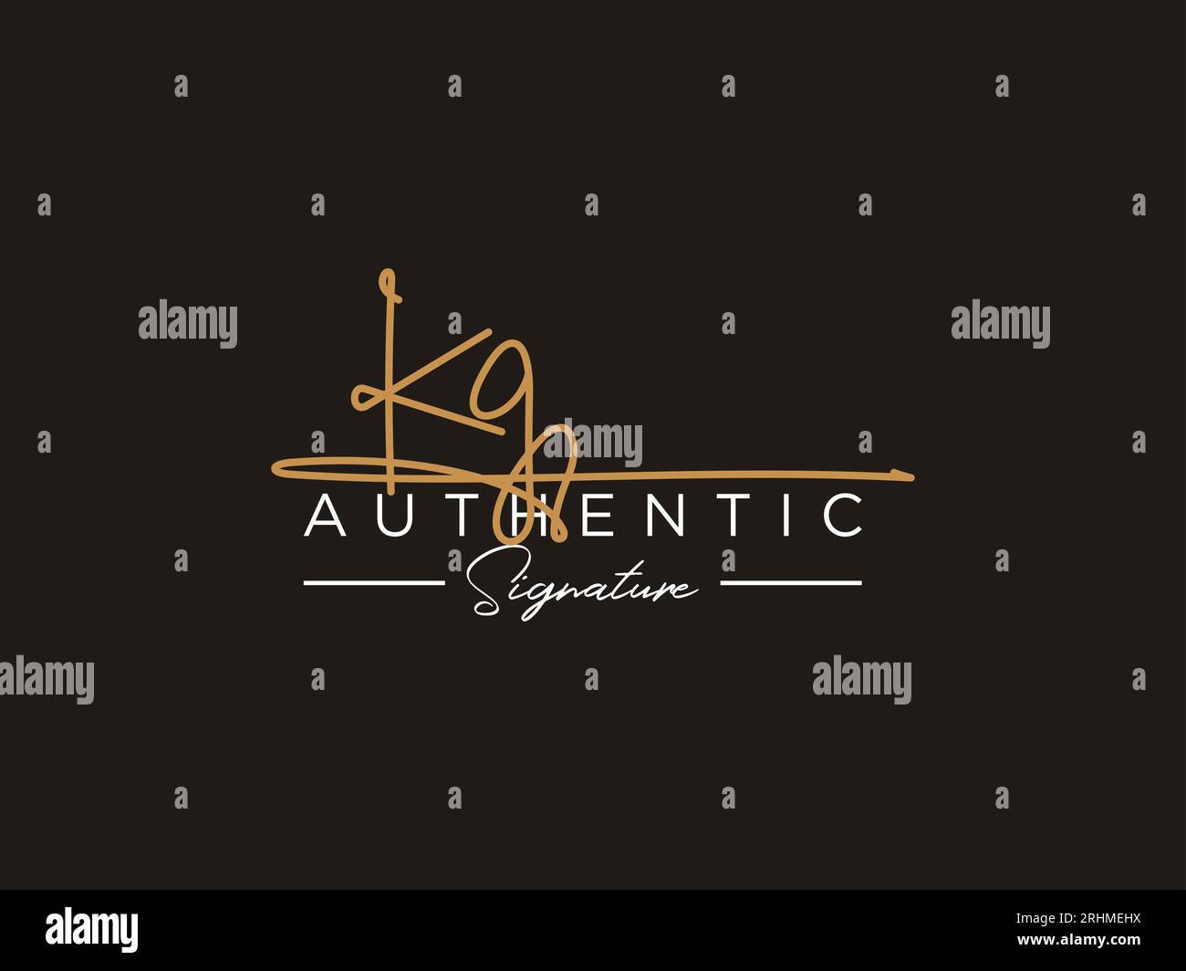 KG Logo Template Vector Stock Vector Image & Art - Alamy