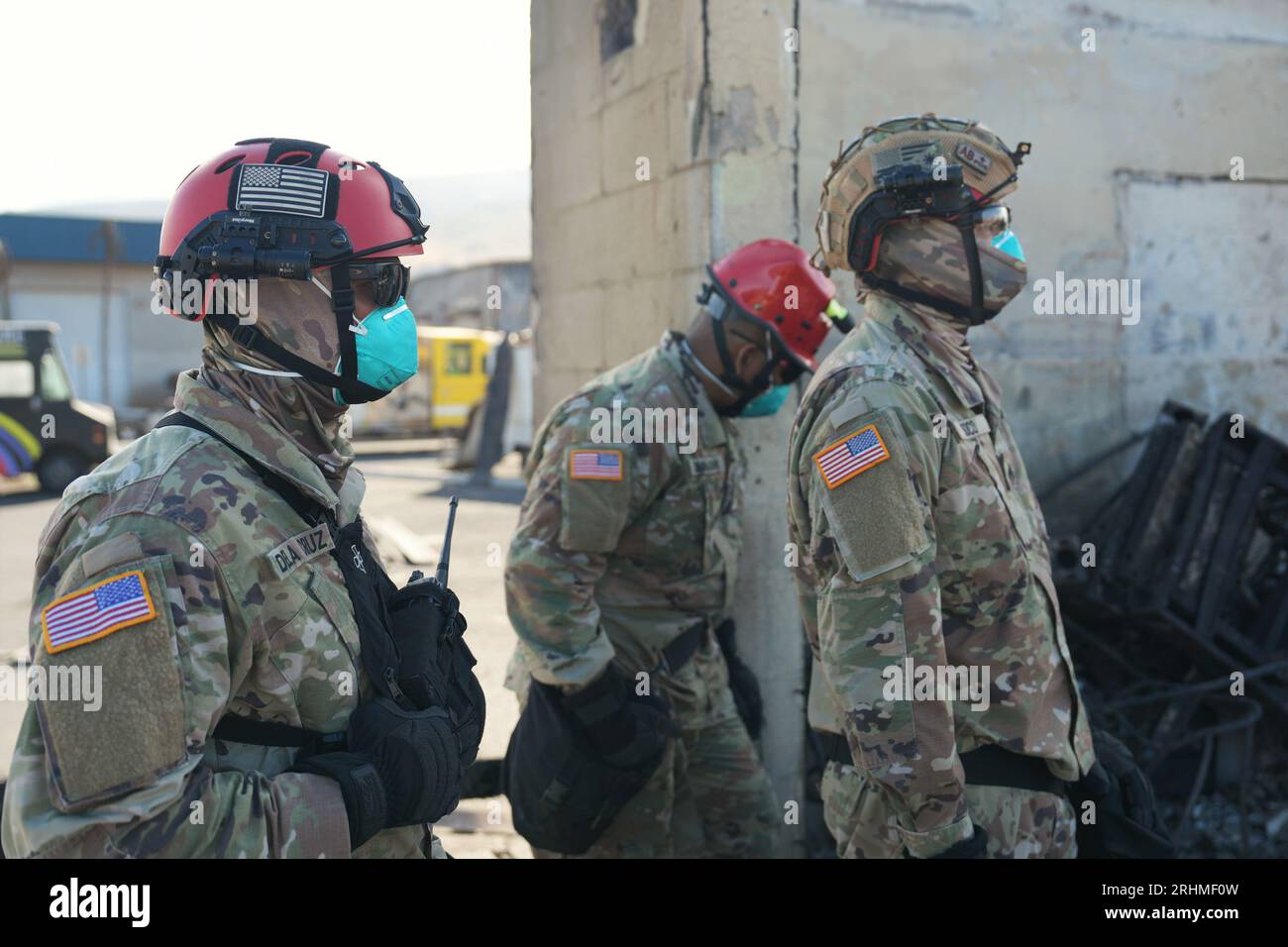 Lahaina, Hawaii (Aug. 16, 2023) - FEMA Urban Search and Rescue teams ...
