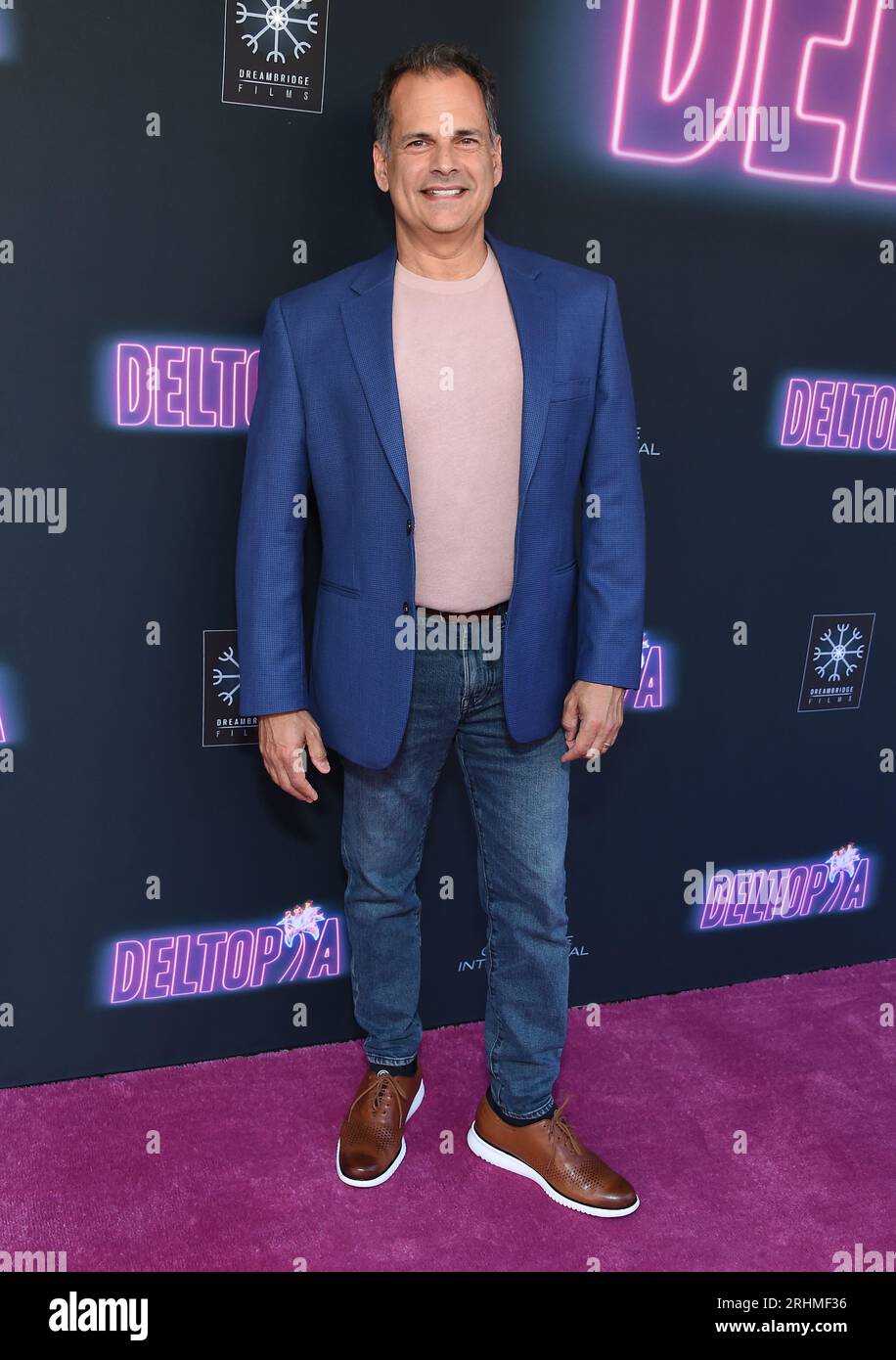 Westwood, USA. 17th Aug, 2023. Rick Sasner arriving to the ‘Deltopia ...