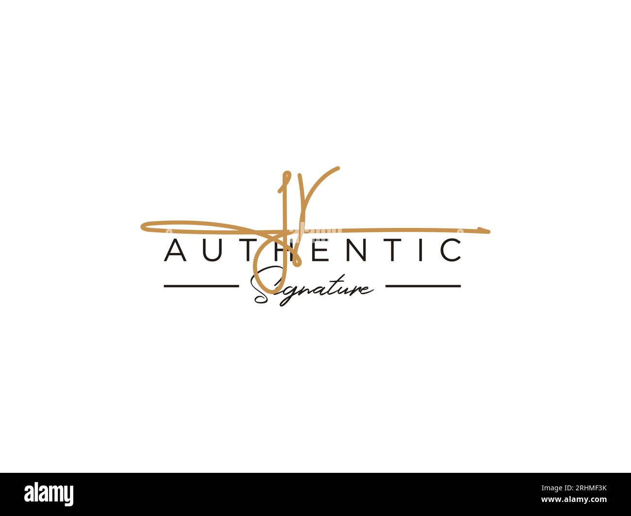 JR Signature Logo Template Vector Stock Vector Image & Art - Alamy