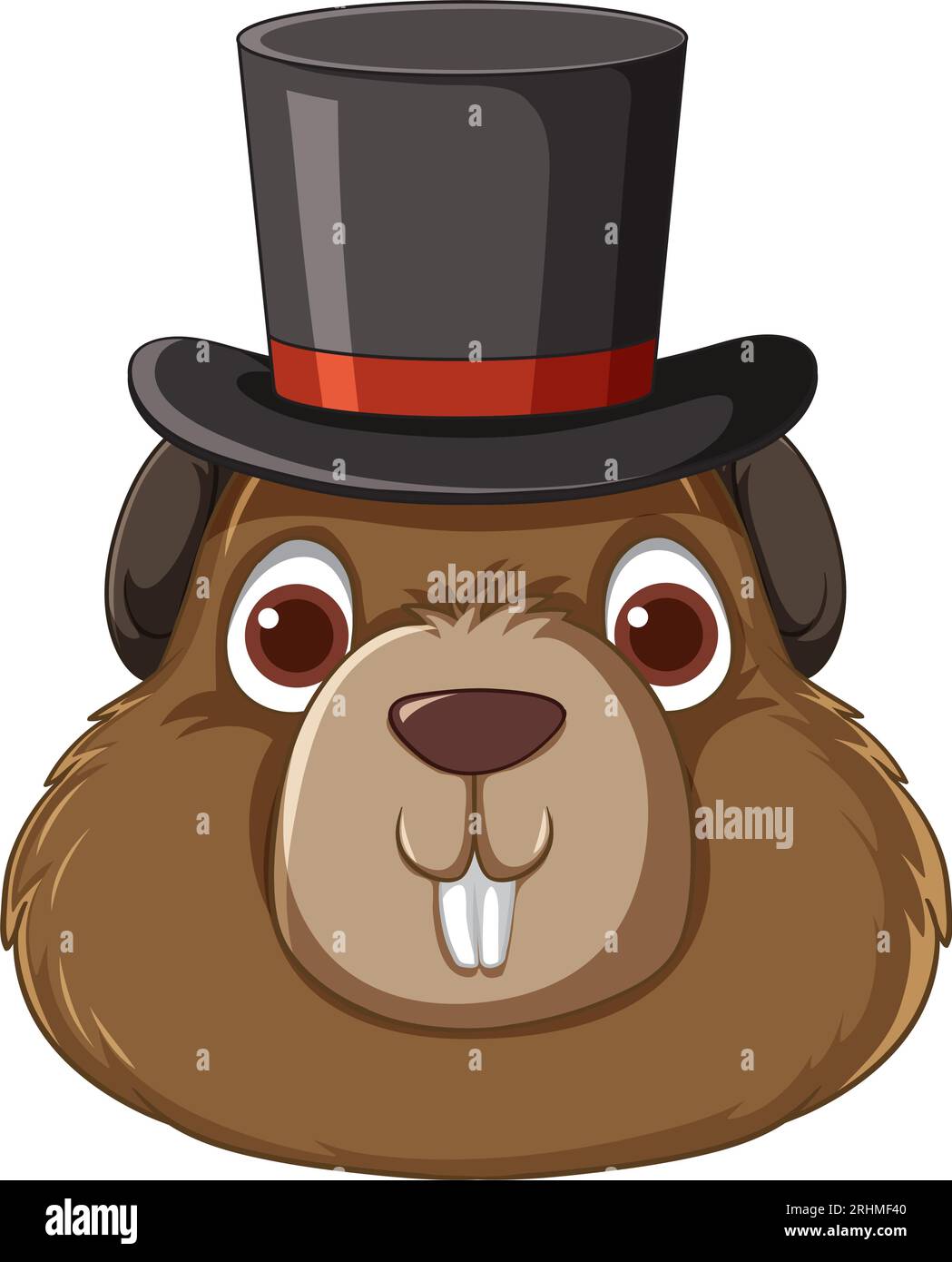 Free Animated Groundhog Clipart Image