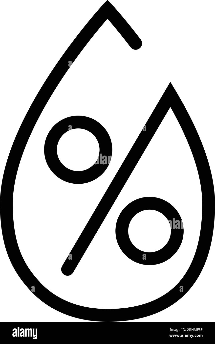 Humidity Icon Vector Illustration Symbol Template Stock Vector Image And Art Alamy
