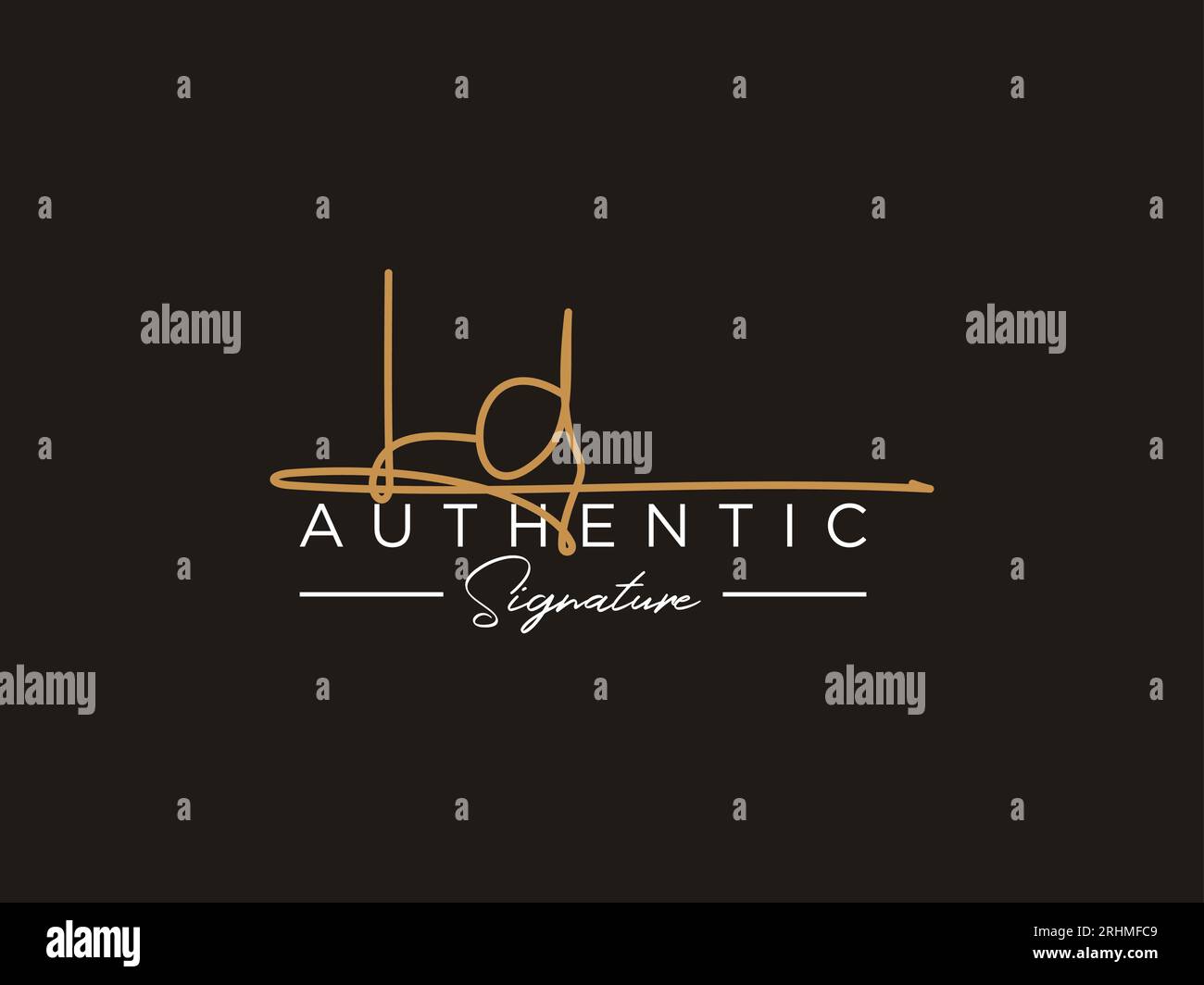 Ld lettering Stock Vector Images - Alamy