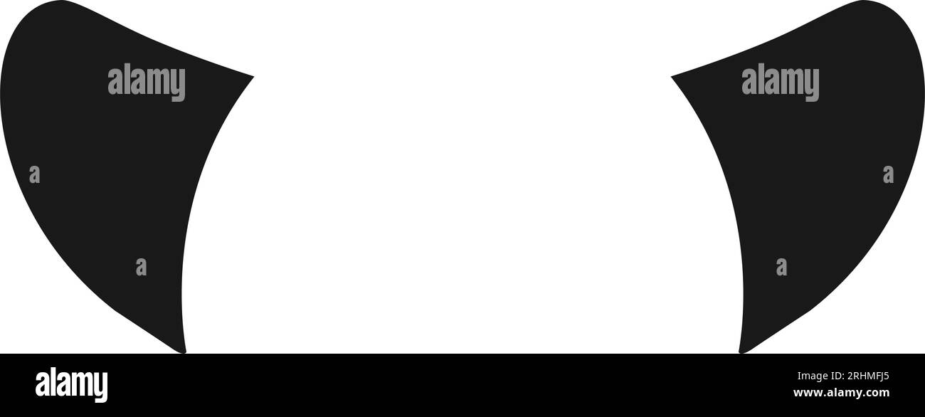 bull horns icon vector illustration design Stock Vector Image & Art - Alamy