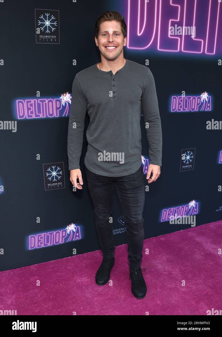 Westwood, USA. 17th Aug, 2023. Thomas Kasp arriving to the ‘Deltopia ...