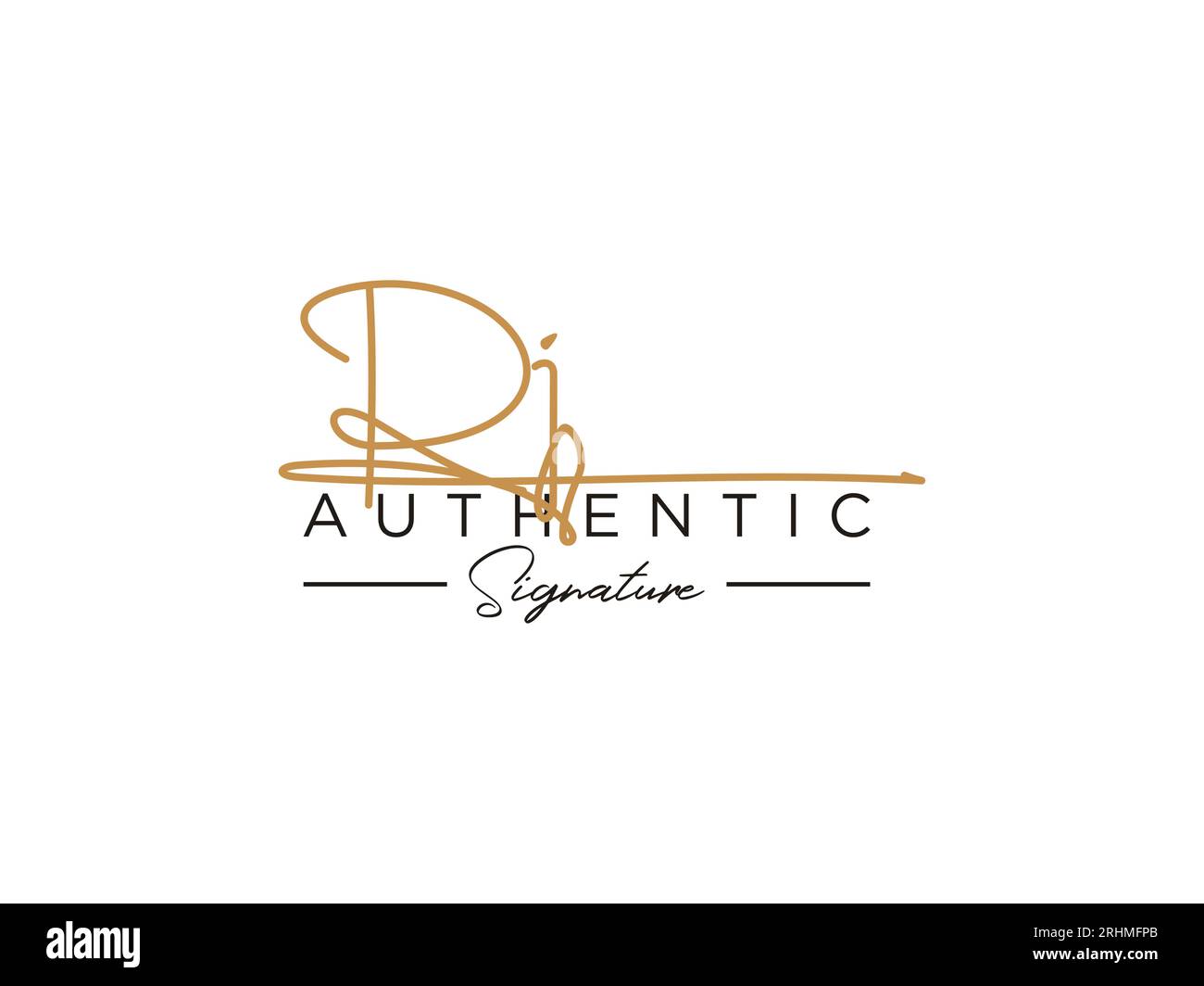 Letter rj vector vectors hi-res stock photography and images - Alamy