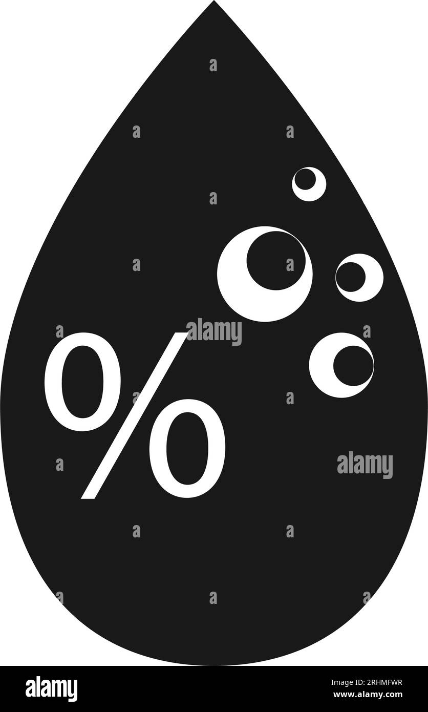 Humidity Icon Vector Illustration Symbol Template Stock Vector Image And Art Alamy