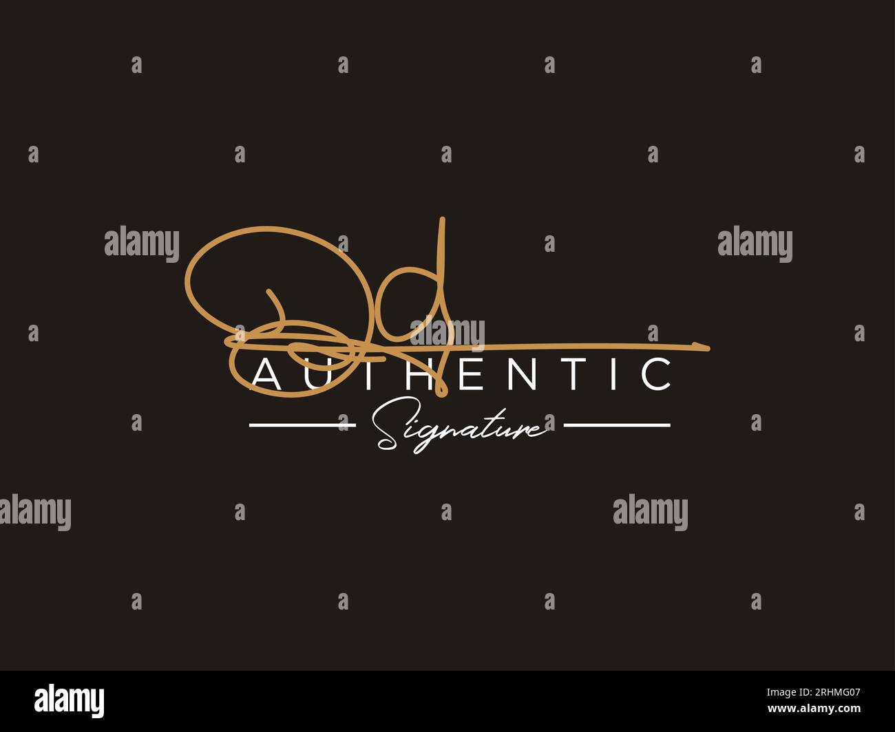 Od signature hi-res stock photography and images - Alamy