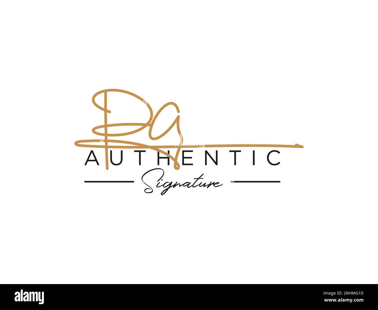 PA Signature Logo Template Vector Stock Vector Image & Art - Alamy