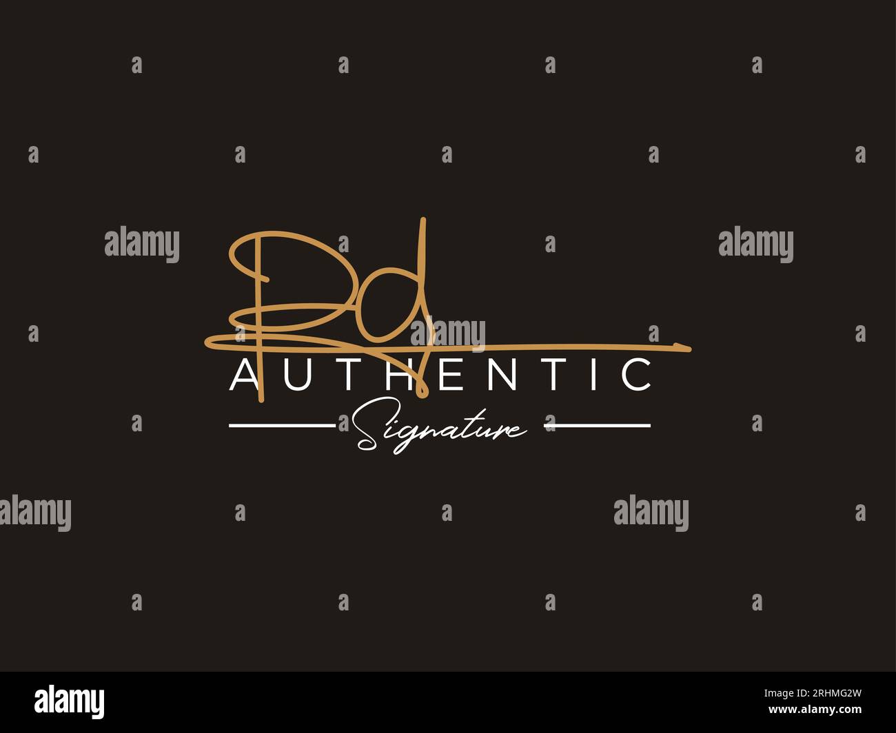 Pd signature hi-res stock photography and images - Alamy