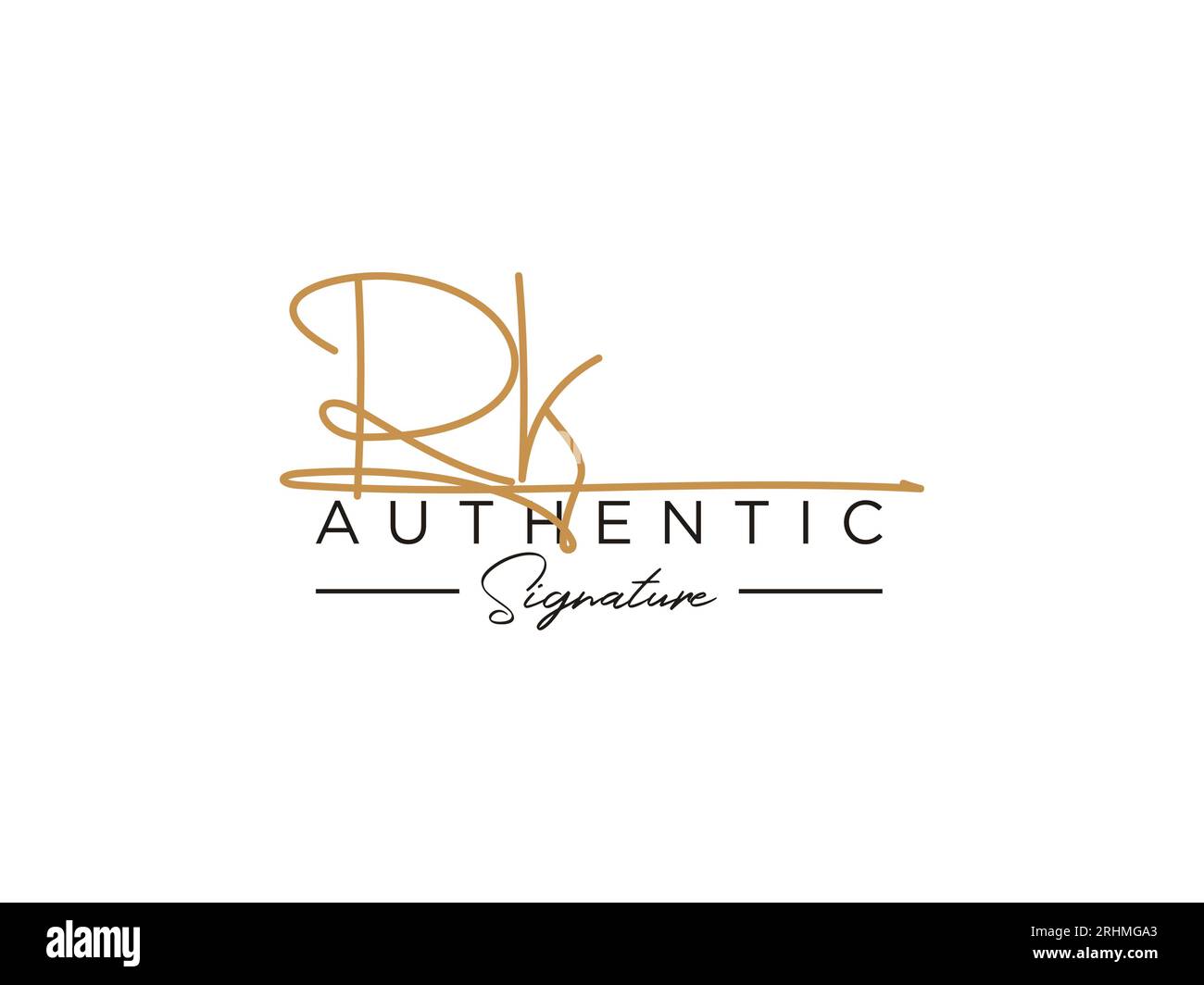 Rk signature hi-res stock photography and images - Alamy