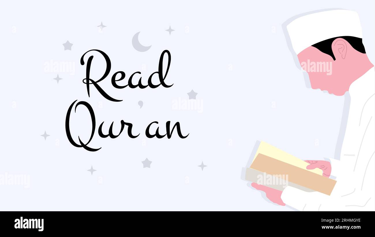 Religious reading Stock Vector Images - Alamy