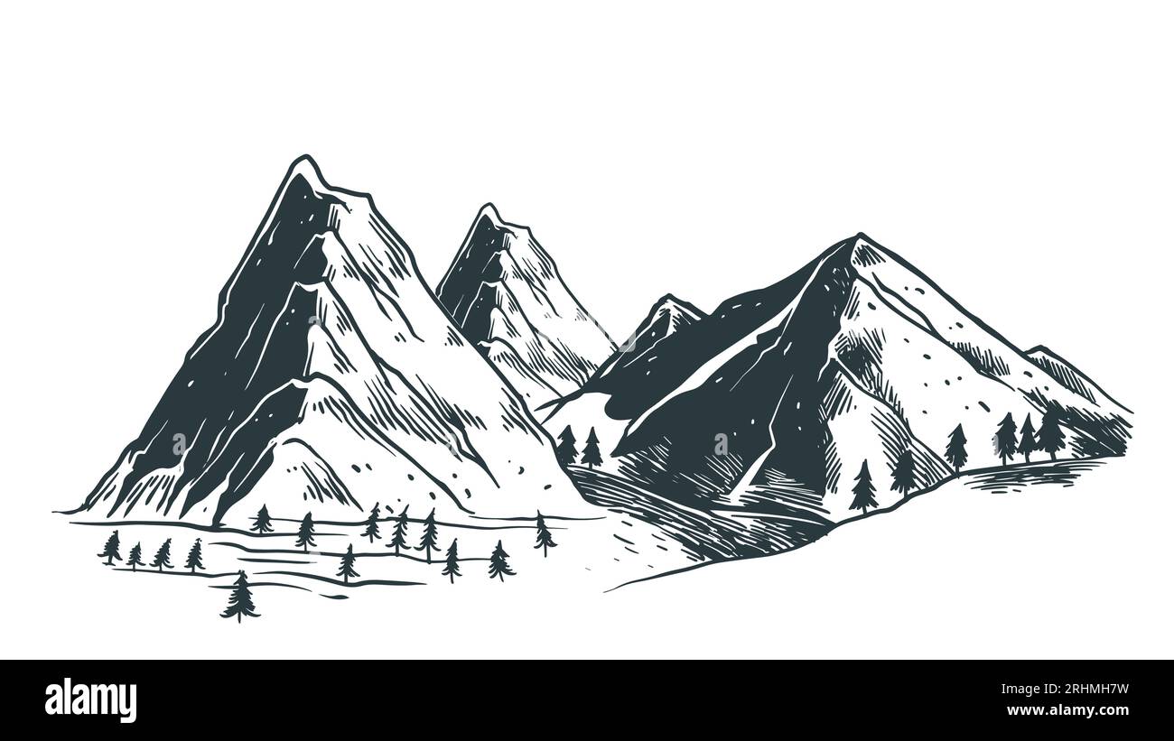 Peaks colors Stock Vector Images - Alamy