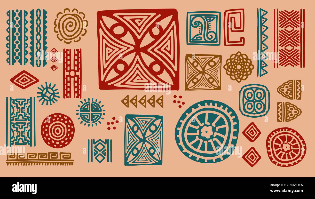 Motif set Stock Vector Images - Alamy