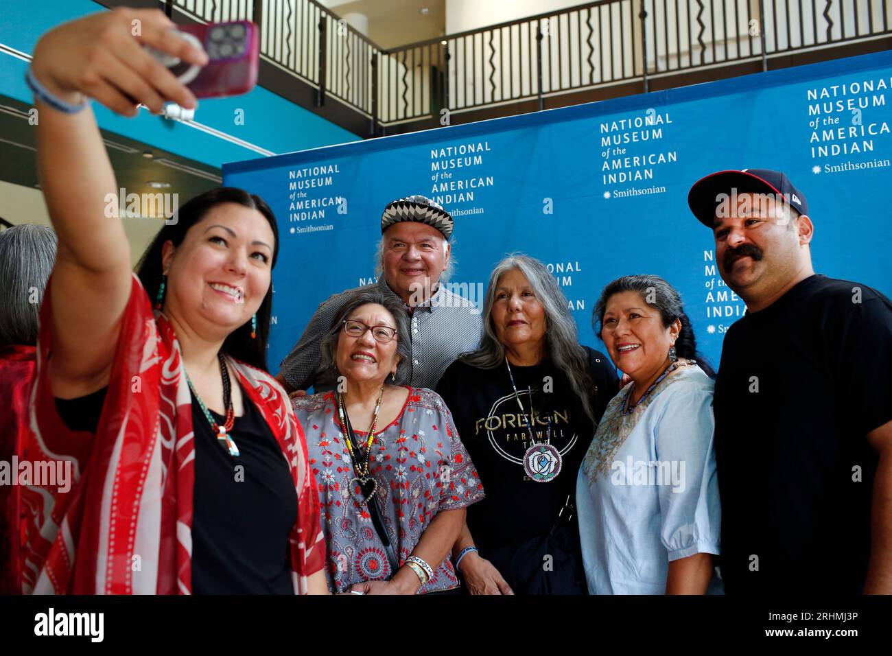 IMAGE DISTRIBUTED FOR NATIVE CINEMA SHOWCASE SANTA FE - Attendees pose ...