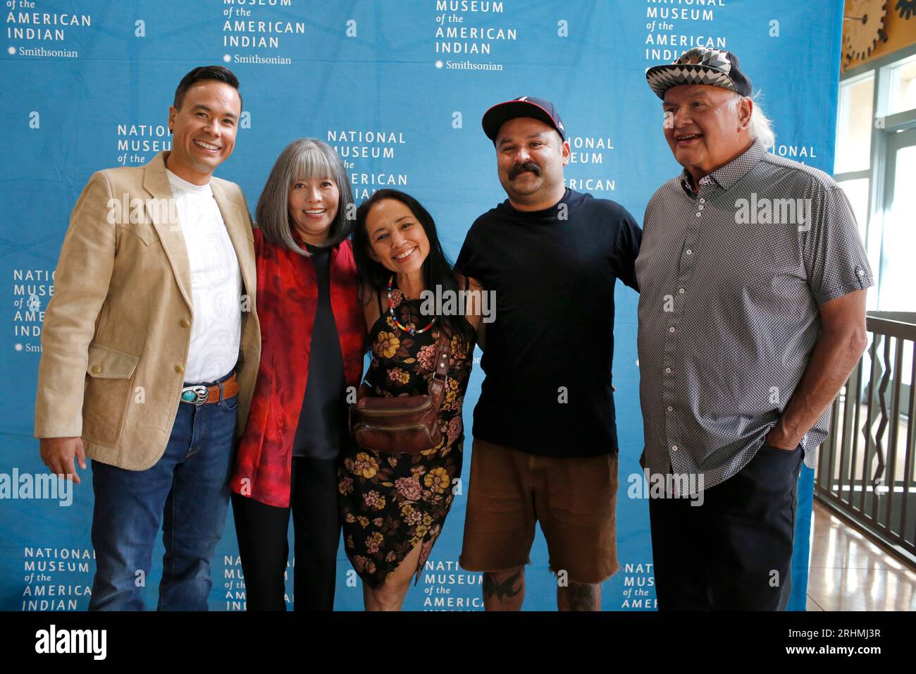 IMAGE DISTRIBUTED FOR NATIVE CINEMA SHOWCASE SANTA FE - Cast members of the film "Hey Viktor ...