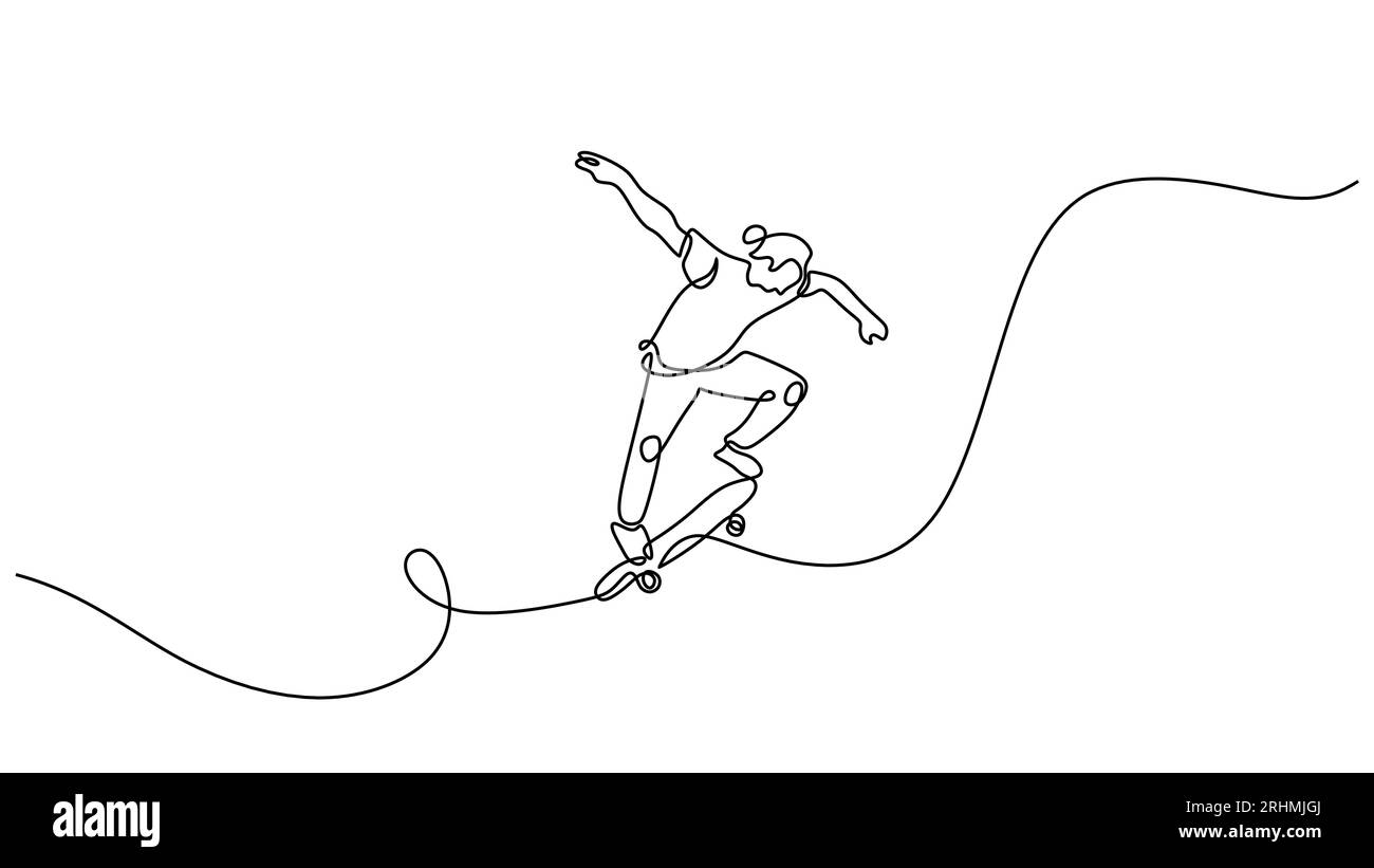 Line drawing people hi-res stock photography and images - Alamy