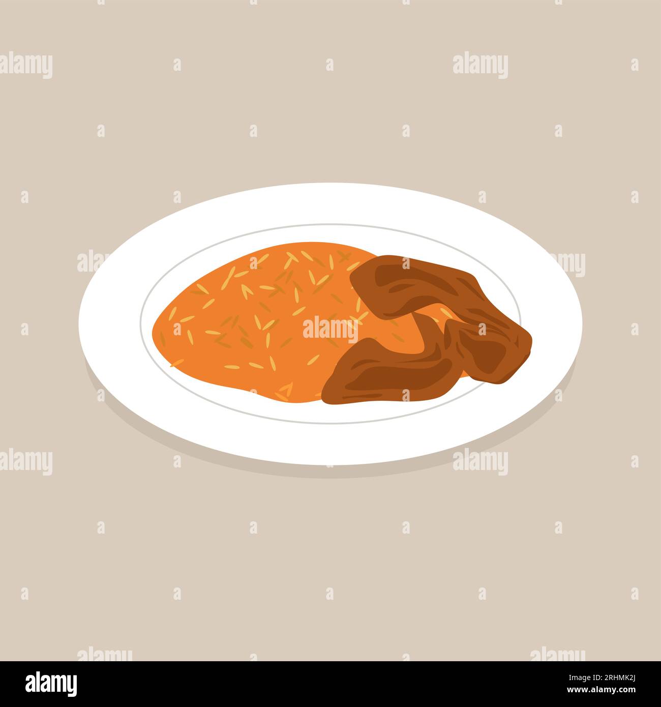 Nigerian Jollof Rice with Chicken - Flavorful Nigerian Jollof Rice with ...