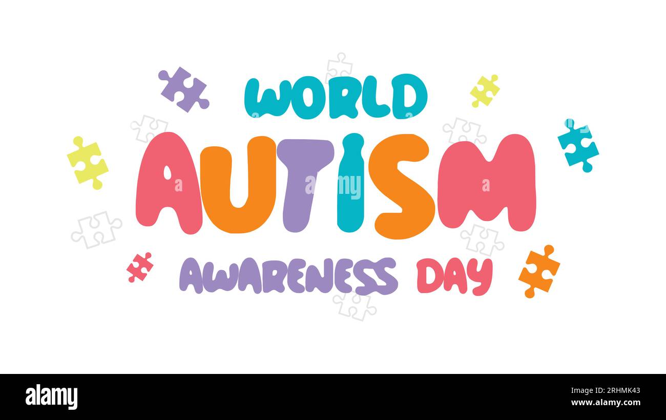 Autism day campaign Stock Vector Images - Alamy