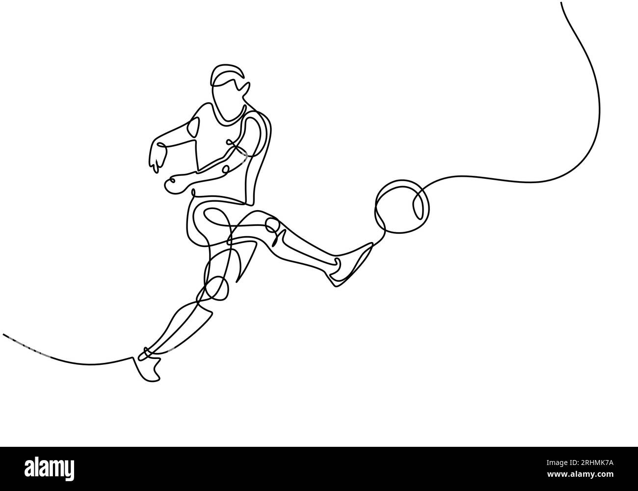 Soccer Ball Kick Drawing at Scot Street blog