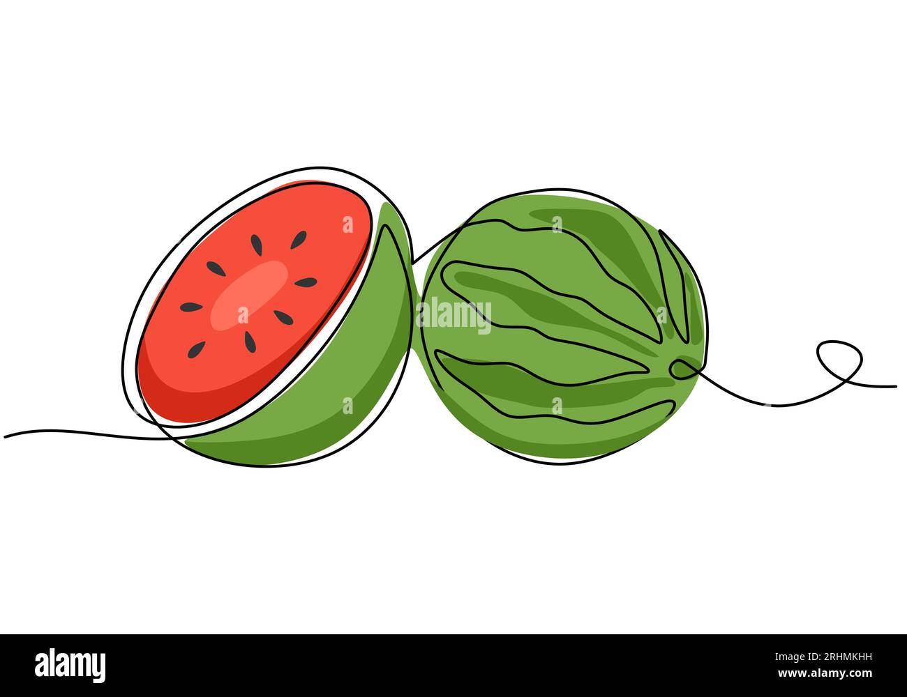 Lines of watermelon hi-res stock photography and images - Alamy