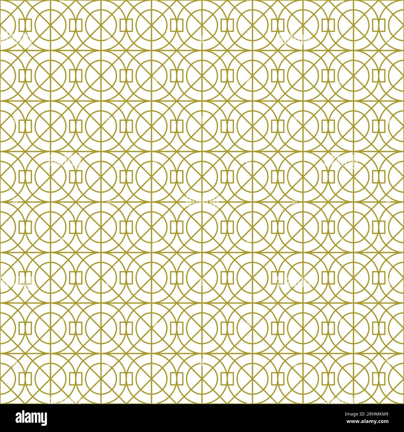 Gold art deco pattern circle hi-res stock photography and images - Alamy