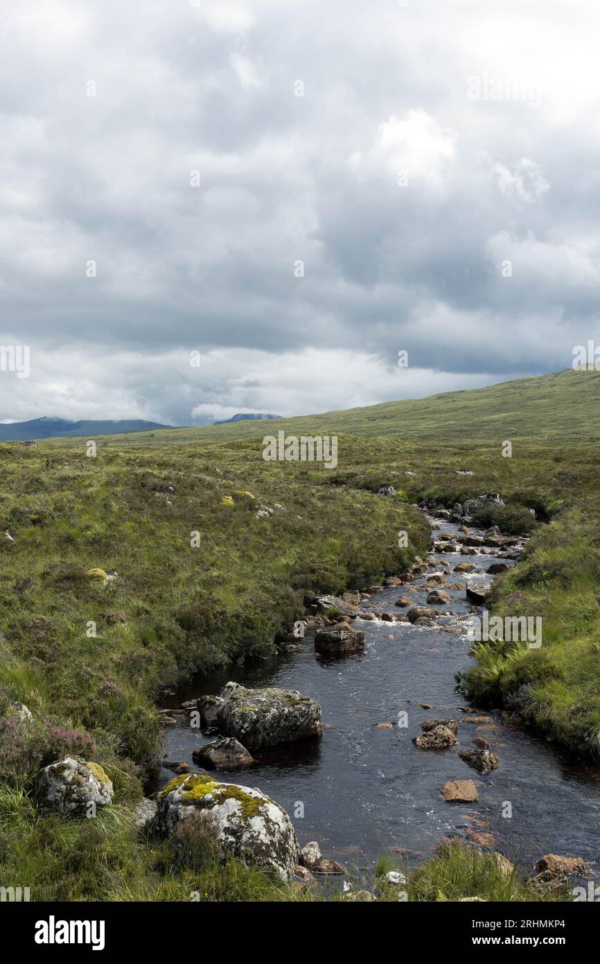 Scottish highlands travel poster hi-res stock photography and images ...