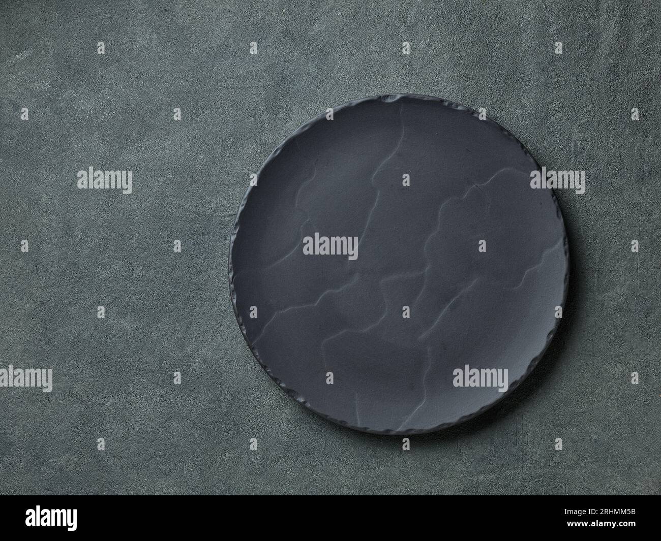 Dark grey ceramic plate hi-res stock photography and images - Alamy