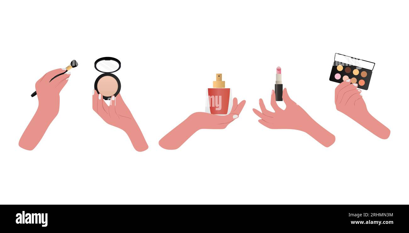 Lipstick range Stock Vector Images - Alamy