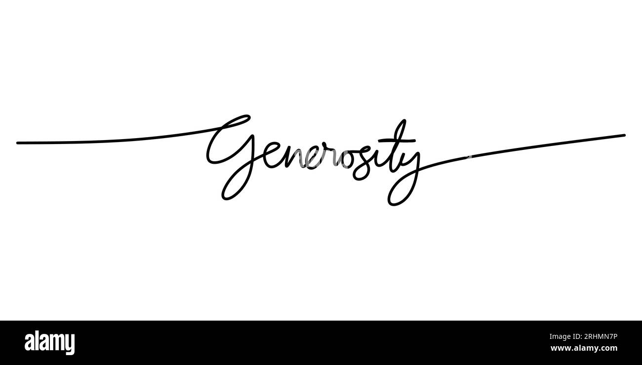 Generosity Drawing