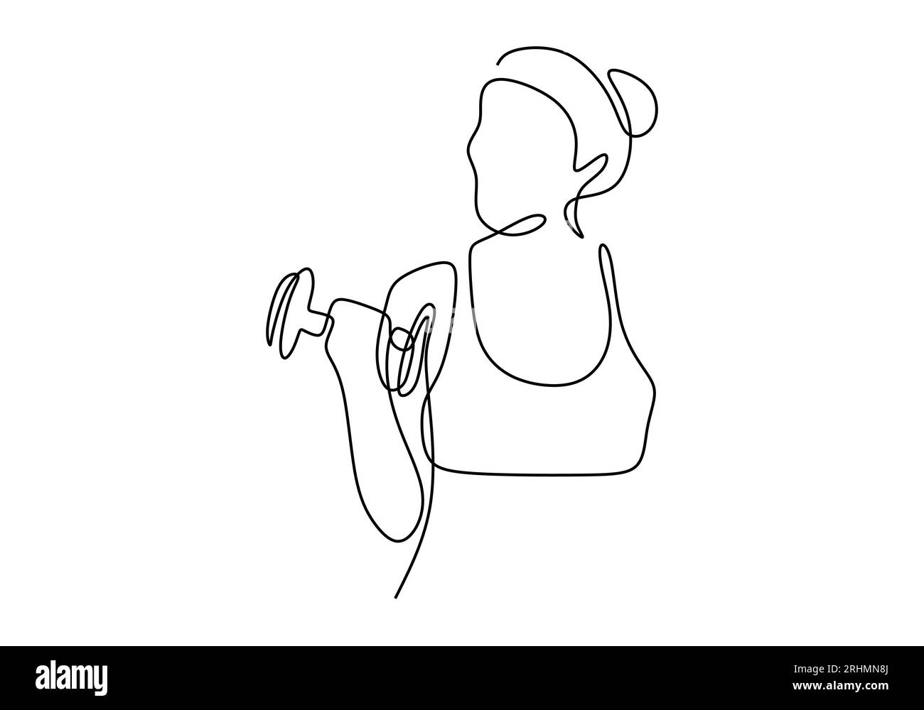 Continuous exercise Cut Out Stock Images & Pictures - Alamy