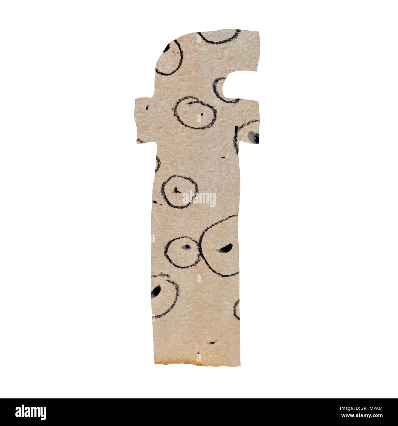 Uppercase letter F cut out paper alphabet Stock Photo - Alamy