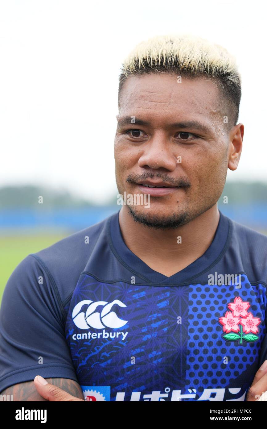 Tokyo, Japan on August 16, 2023. Japan's Lomano Lava Lemeki during the ...