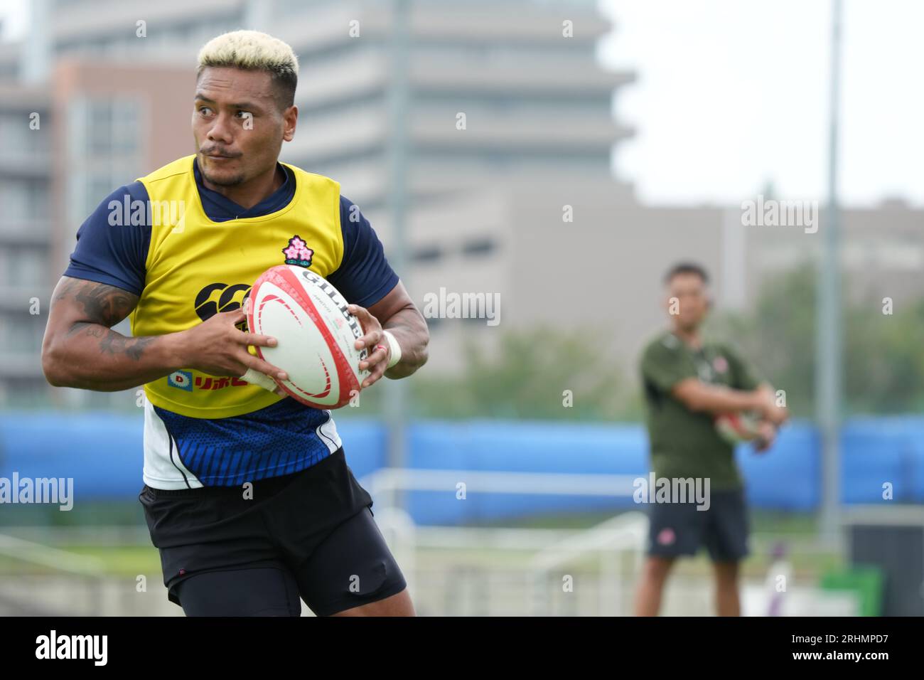 Tokyo, Japan on August 16, 2023. Japan's Lomano Lava Lemeki during the ...