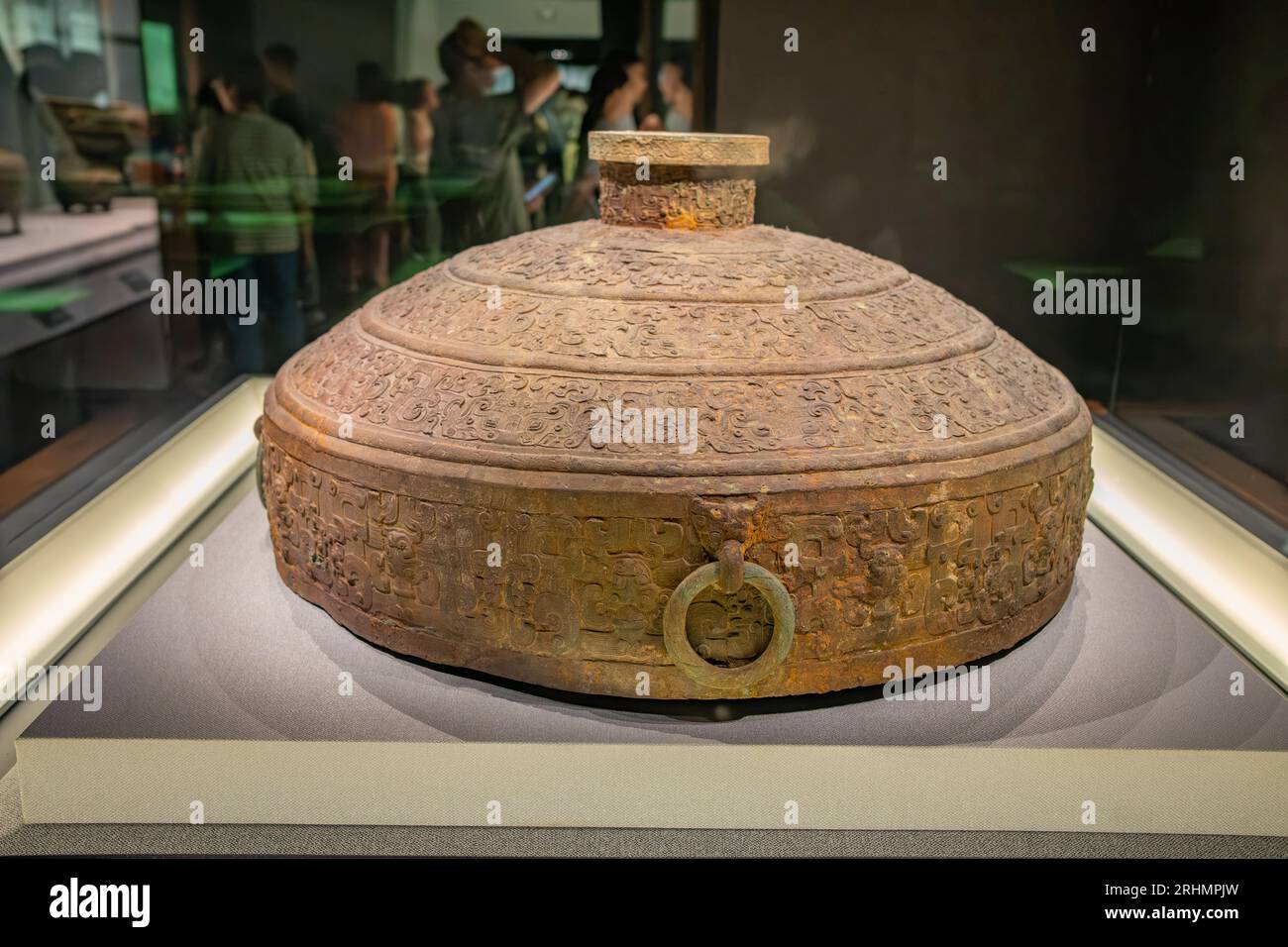 Taiyuan Shanxi China July 29 2023 Cultural Relic In The Shanxi Museum
