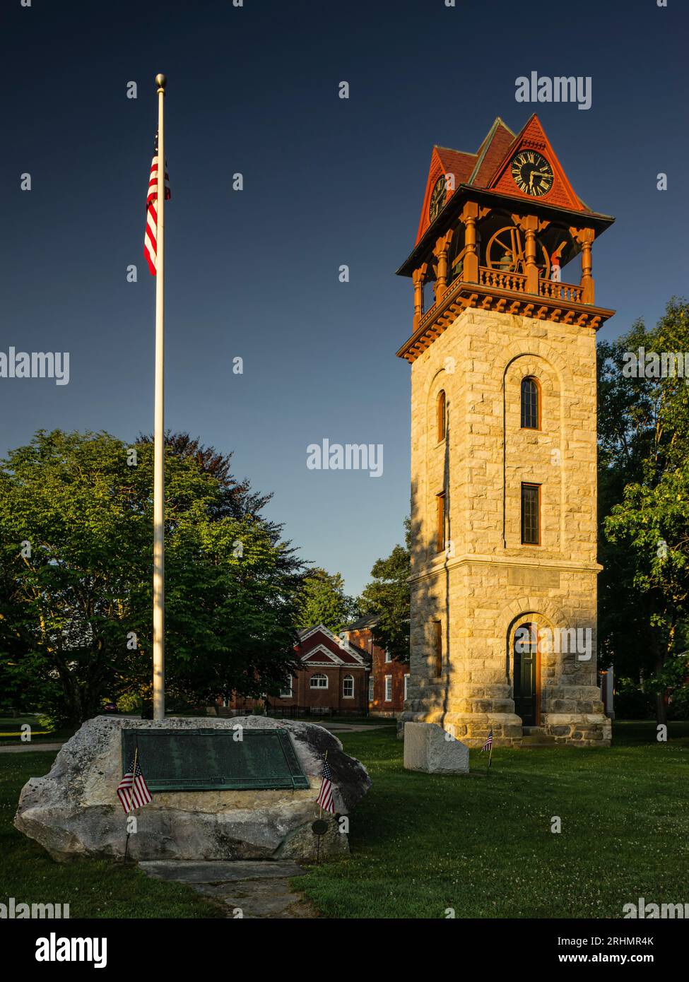 Children’s Chimes Tower Stockbridge, Massachusetts, USA Stock Photo - Alamy