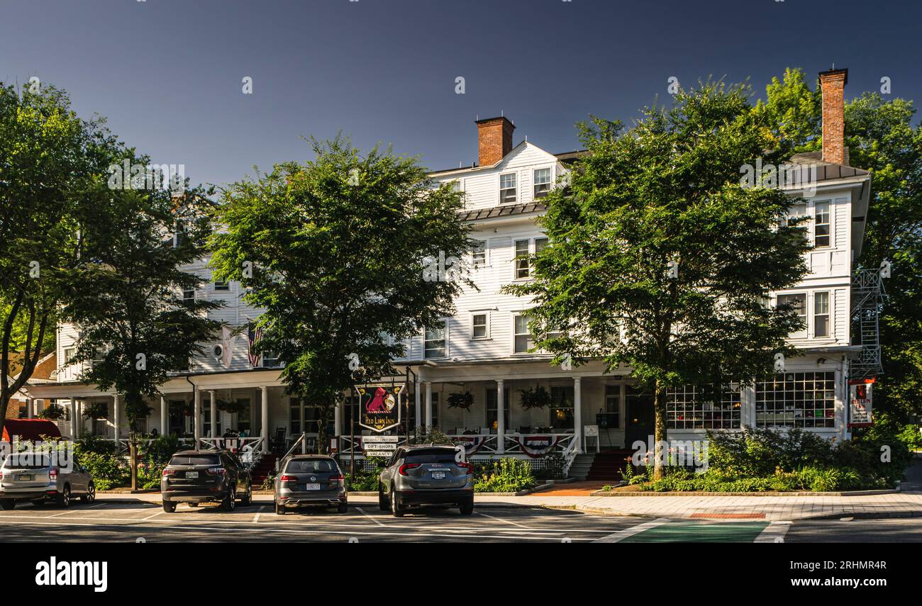 Red Lion Inn Stockbridge, Massachusetts, USA Stock Photo - Alamy