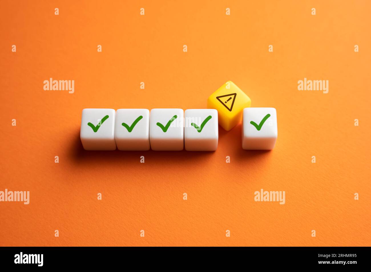 A new problem came up during testing. System warning. An unknown issue ...