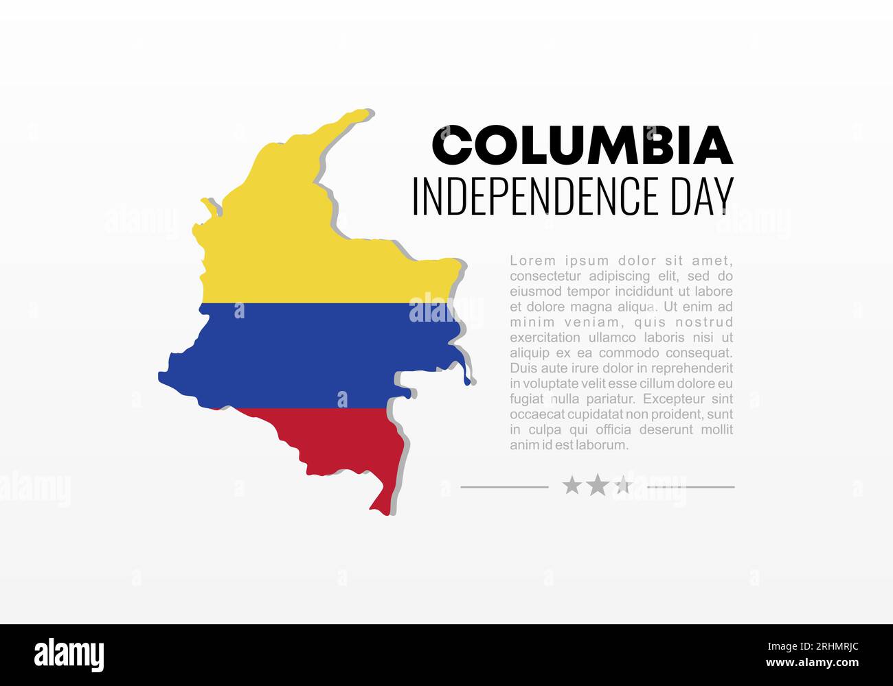 Columbia independence day background banner poster for national ...