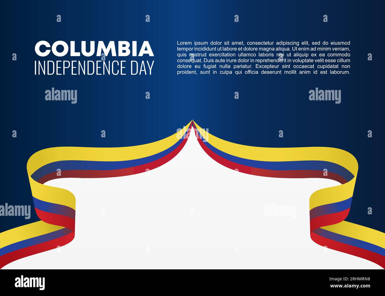 Columbia independence day background banner poster for national ...