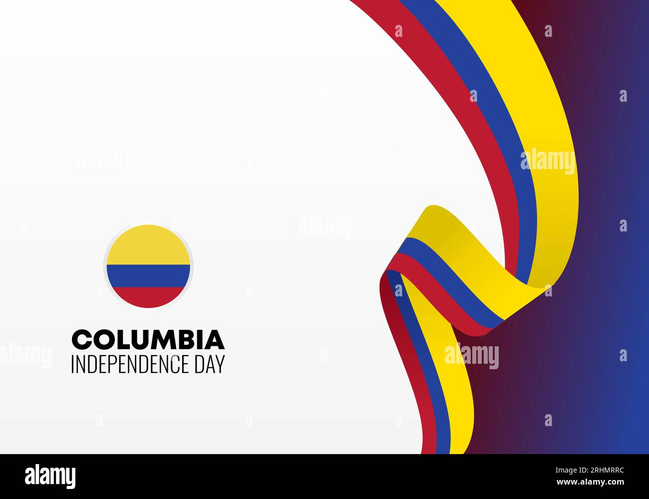 Colombian national colours Stock Vector Images - Alamy