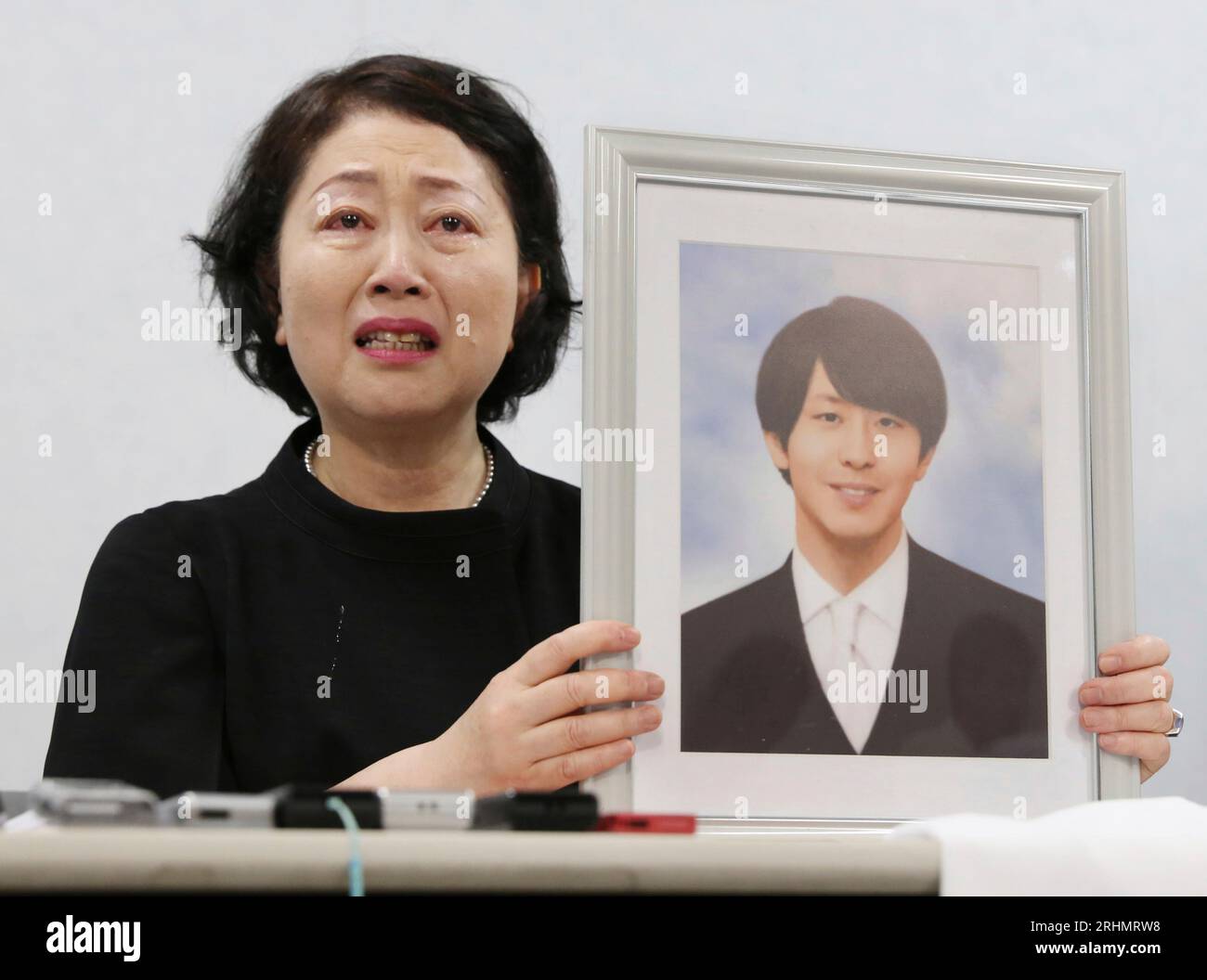 Junko Takashima, a mother of Shingo Takashima who is a male intern ...