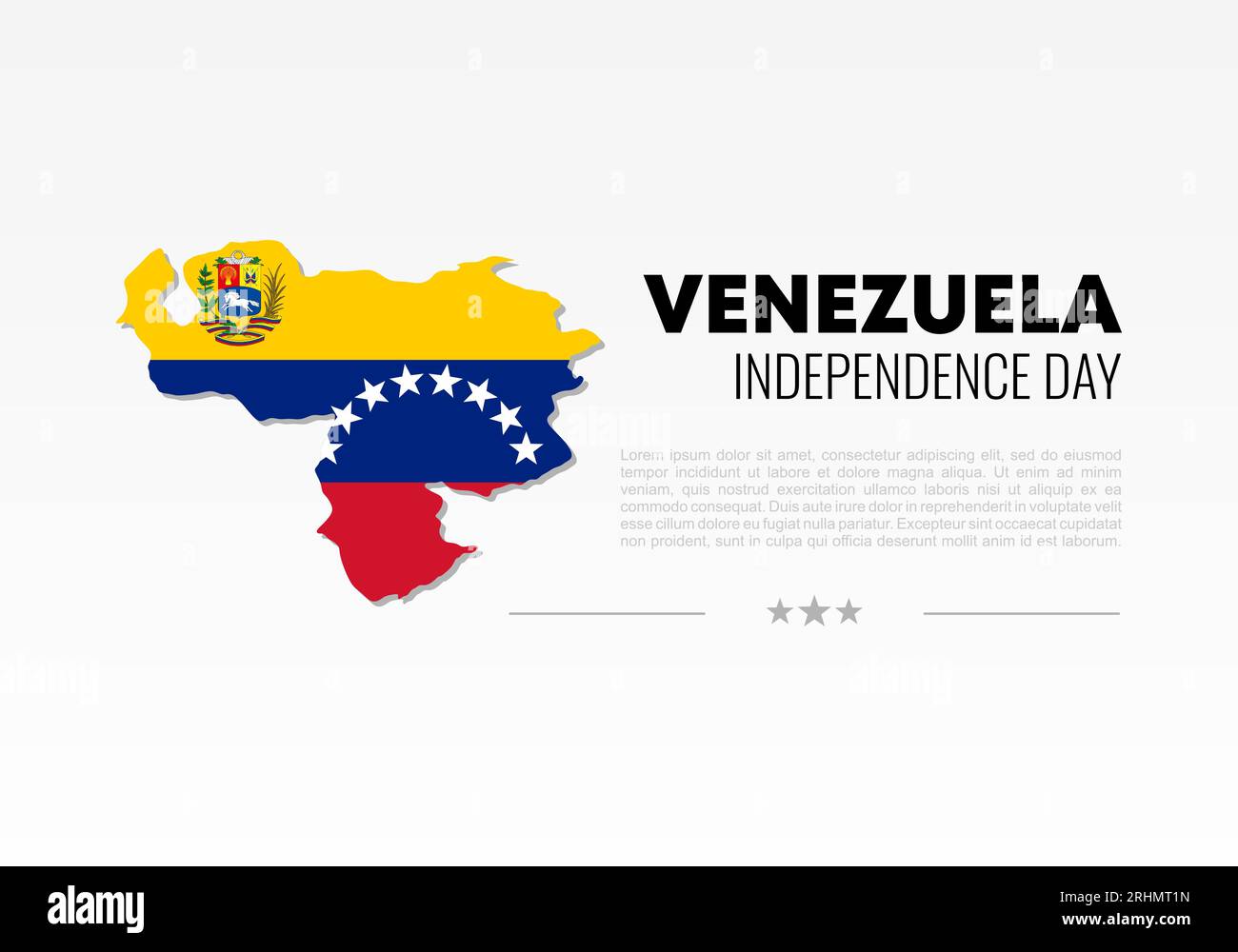 Venezuela independence day background banner poster for national ...