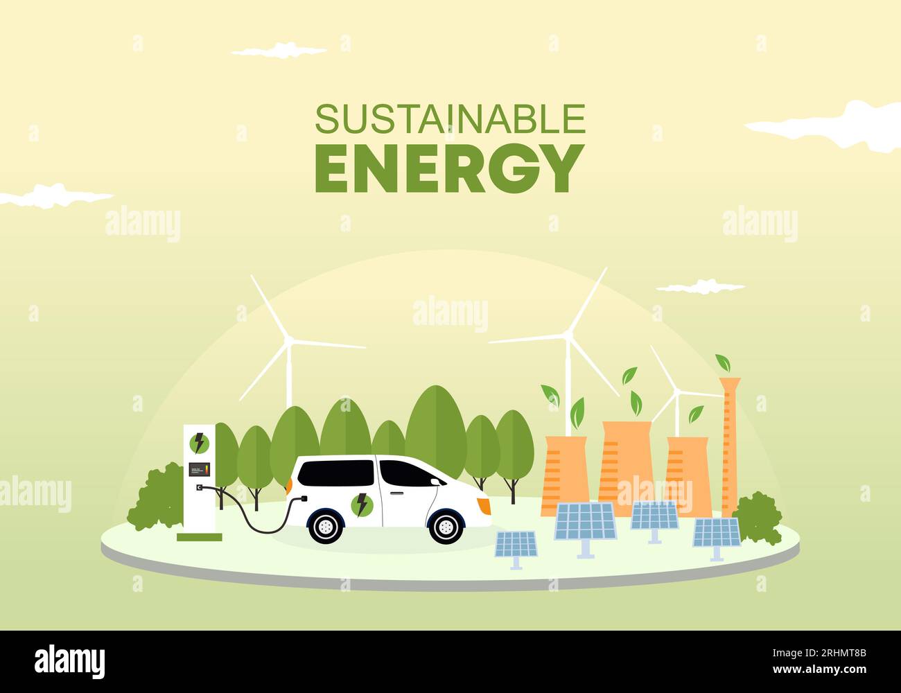 Background design elements for sustainable energy development ...