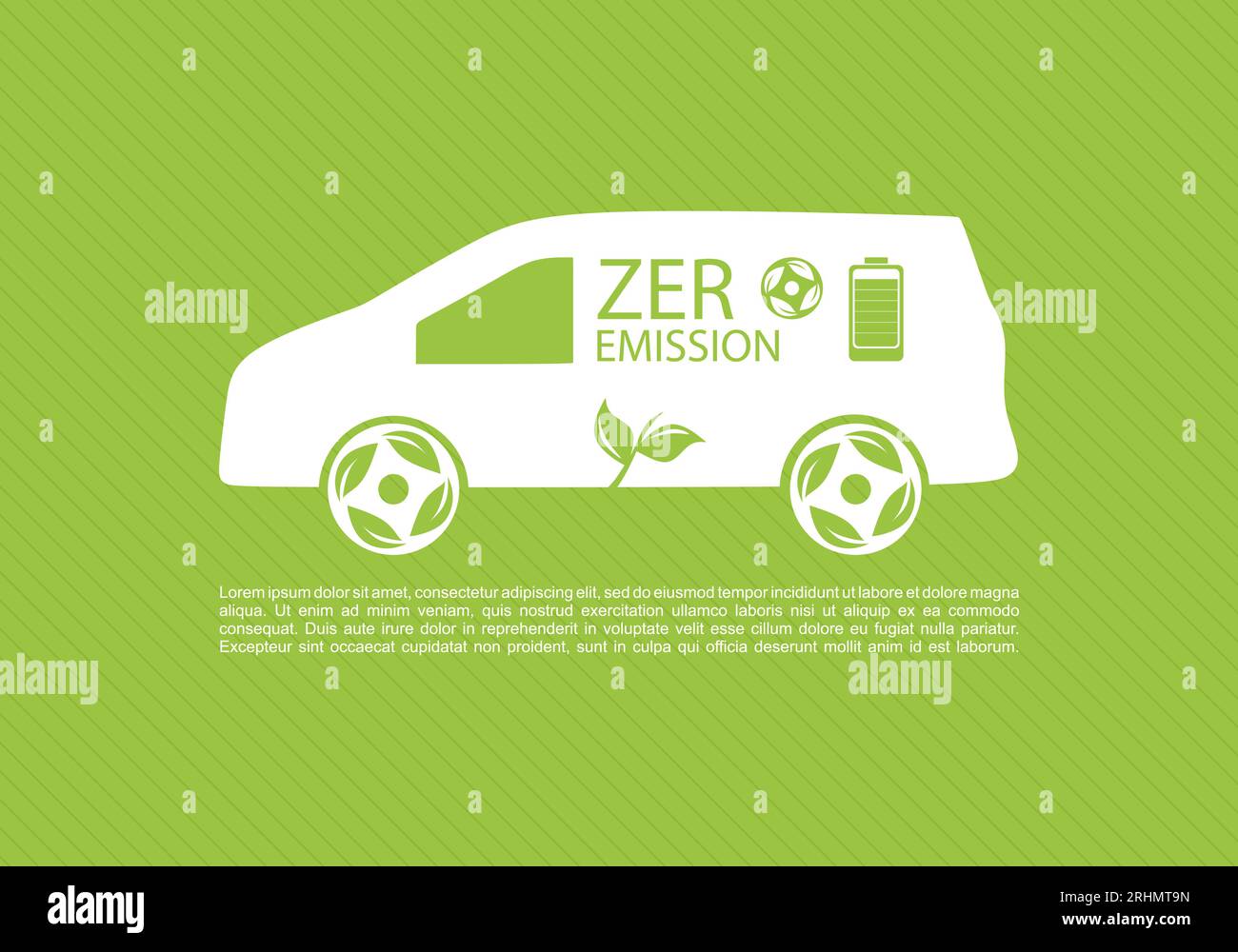 Zero emission background suitable for industry, eco, medical, pollution ...